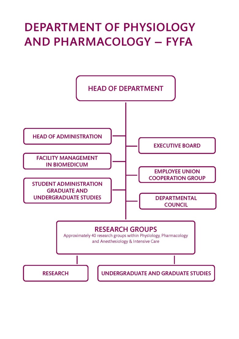 Organisation - FyFa | Karolinska Institutet